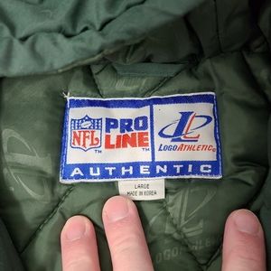 Logo Athletic | Jackets & Coats | Vintage Green Bay Packers Sharktooth ...